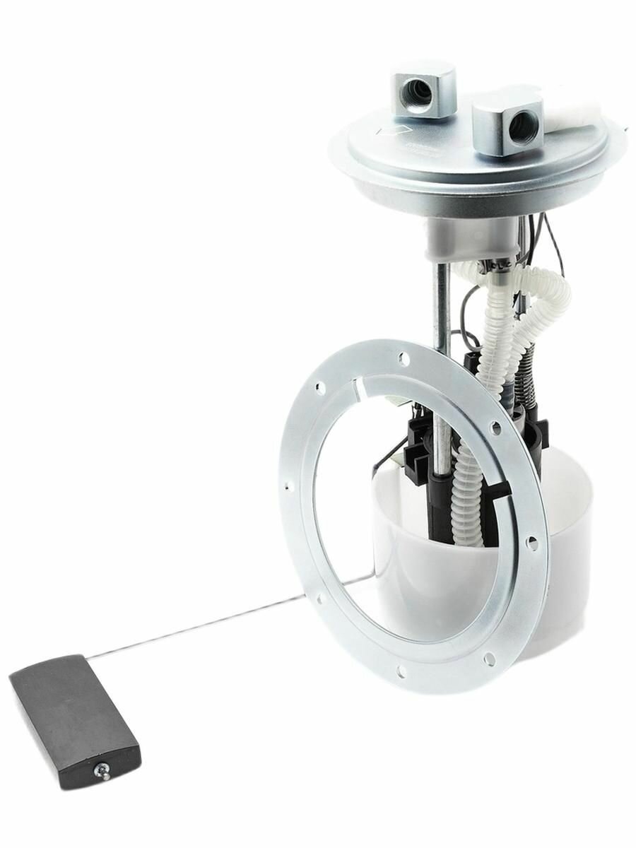 Бензонасос электрический (модуль погружной) Газель дв. 405 Евро-2 под резьбу, с приж. кольцом (метал. крышка) PR.505.1139010 Pravt