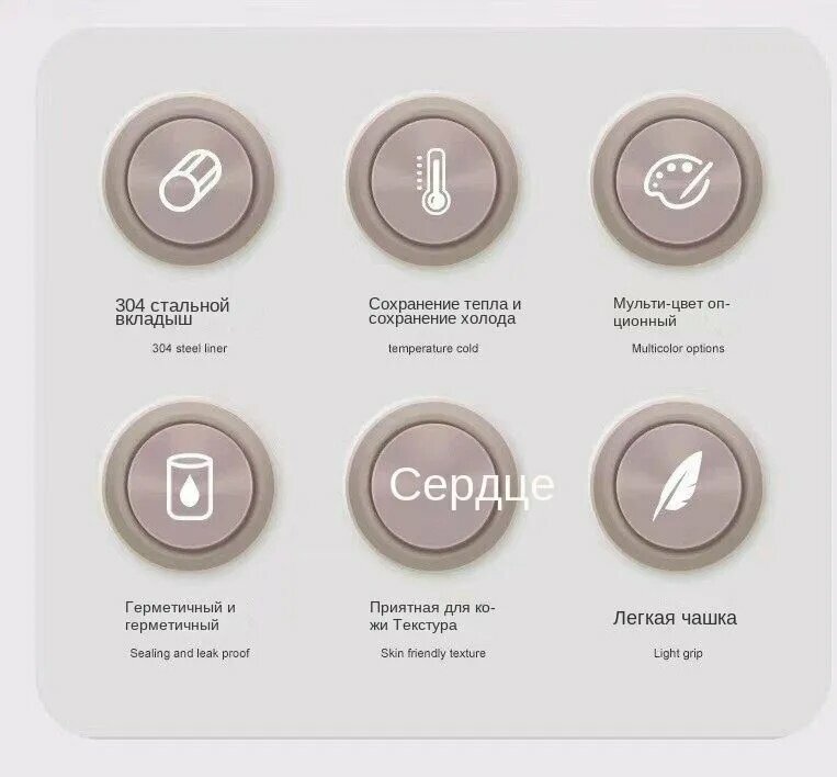 Термокружка, 0.3 л — фото 1