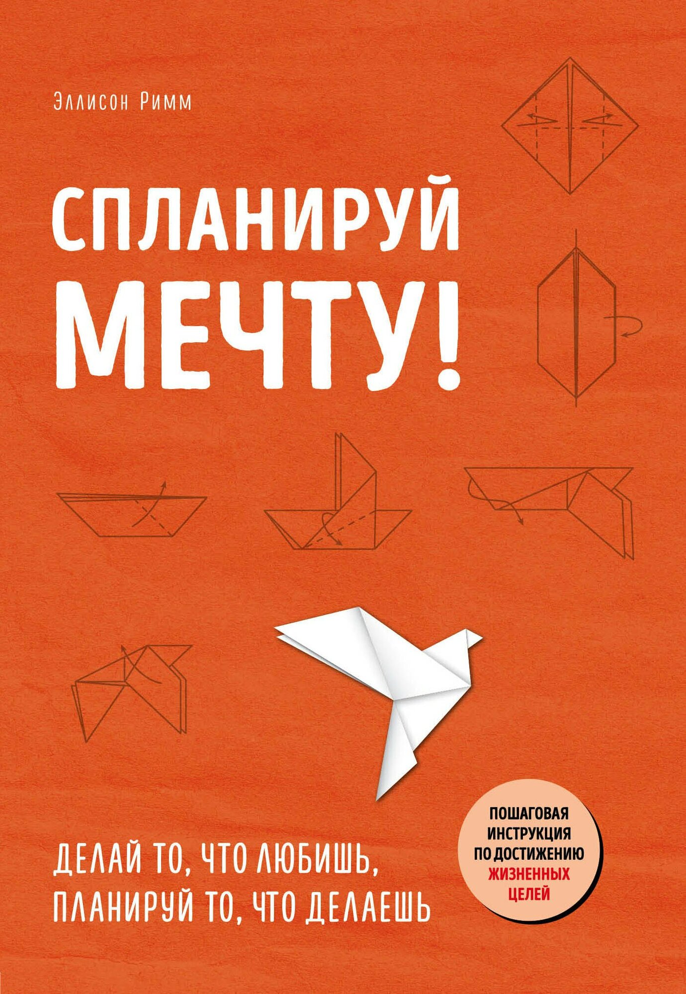 Книга: "Спланируй мечту. Пошаговая инструкция по достижению жизненных целей" от Римм Э, русский язык, Как стать успешным