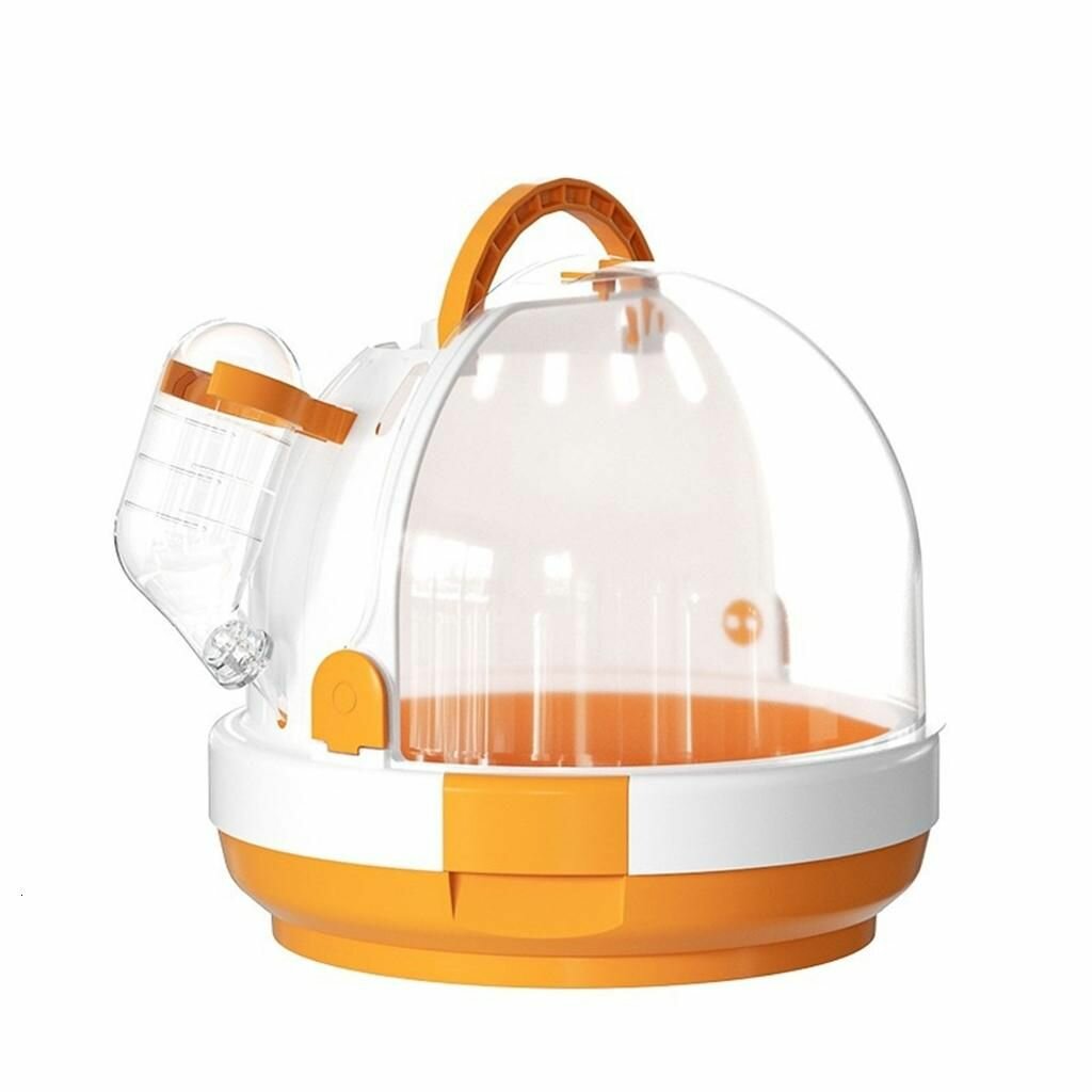 Переноска для попугаев, Янтарно - оранжевый