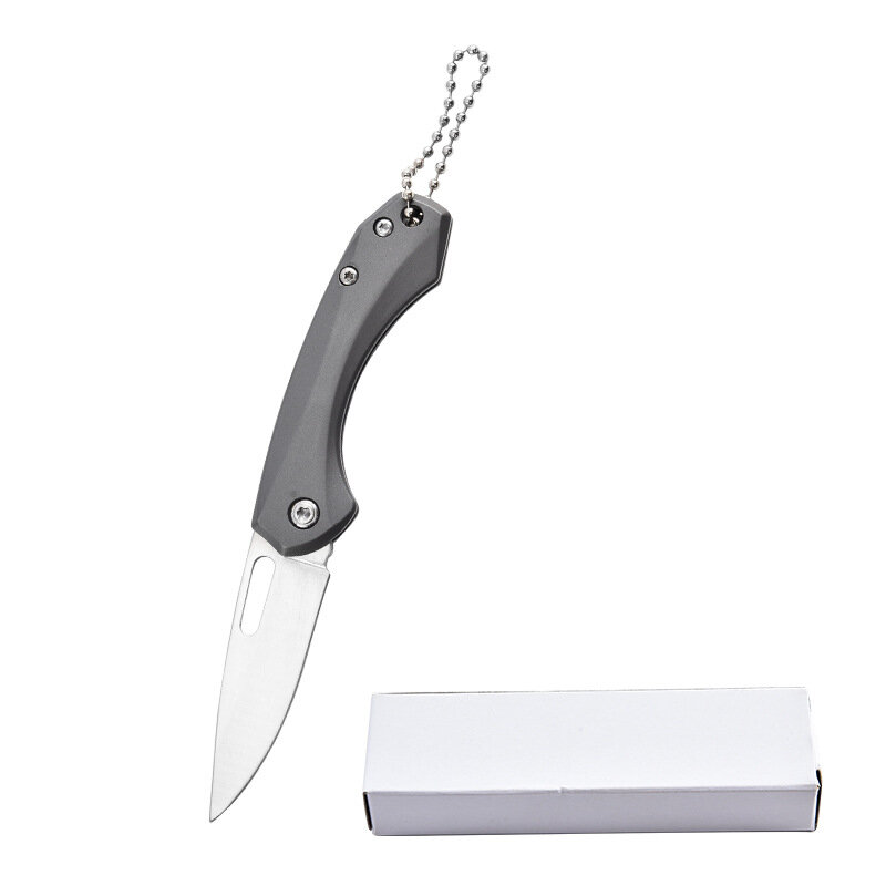 Миниатюрный складной нож для активного отдыха, небольшой нож в разблокированном виде, подходит для кемпинга, портативный маленький нож, нож для распаковки посылок.