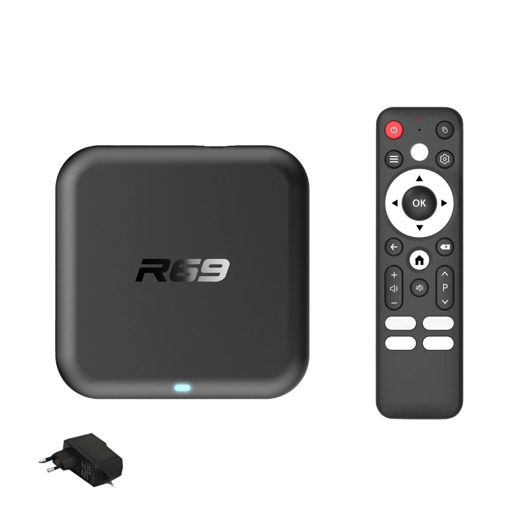 Сетевая приставка R69 RK3518 (европейский стандарт)-2G 32G