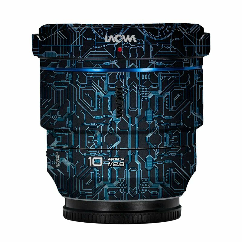Защитная пленка Laowa FFⅡ 10F2.8 для объектива Sony, синяя с цепью