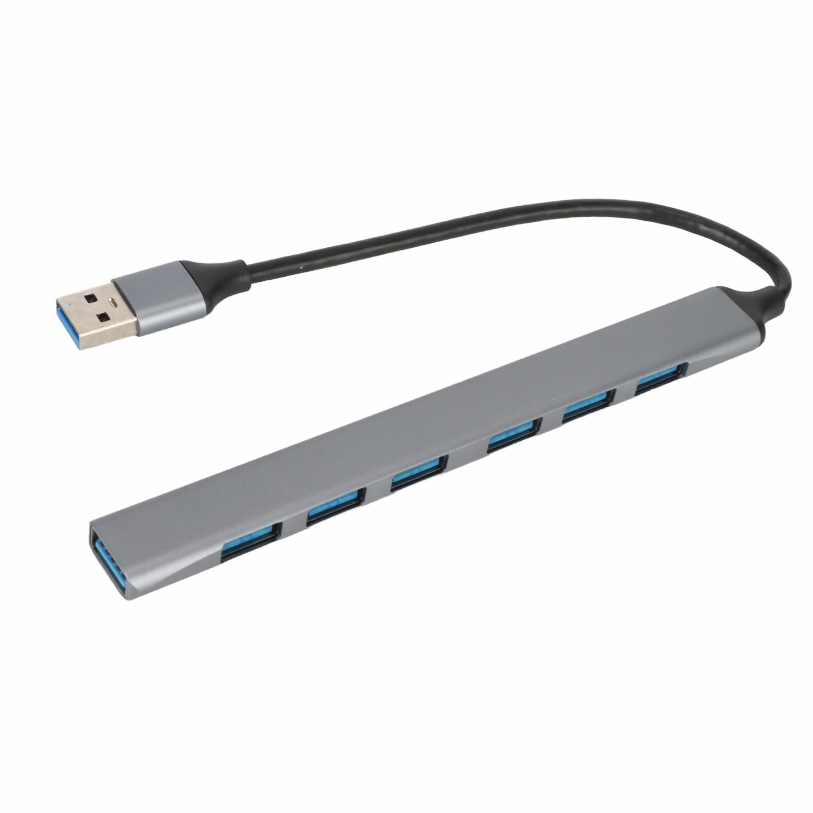 USB-концентратор 7 в 1 1 порт USB 3.0 6 портов USB 2.0 Док-станция USB для флэш-накопителя USB Беспроводная мышь Клавиатура Ноутбук ПК