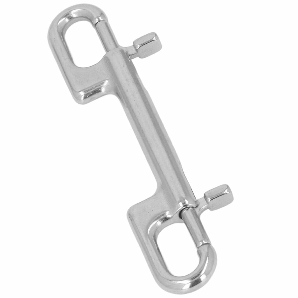 Вращающийся Двойной Крюк из Нержавеющей Стали 316, Устойчивый К Коррозии, Тяжелый Крюк для Водолазного Снаряжения и Подводного Снаряжения