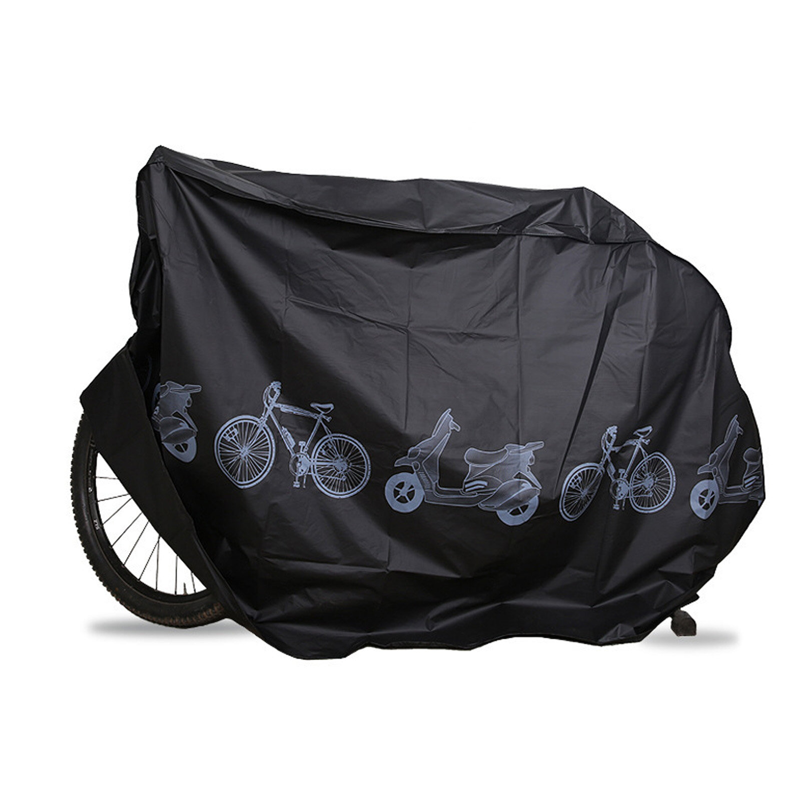 Велосипедный защитный чехол для улицы, водонепроницаемый, антипылевой, чехол на раму и колеса для MTB, шоссейного и электрического велосипеда