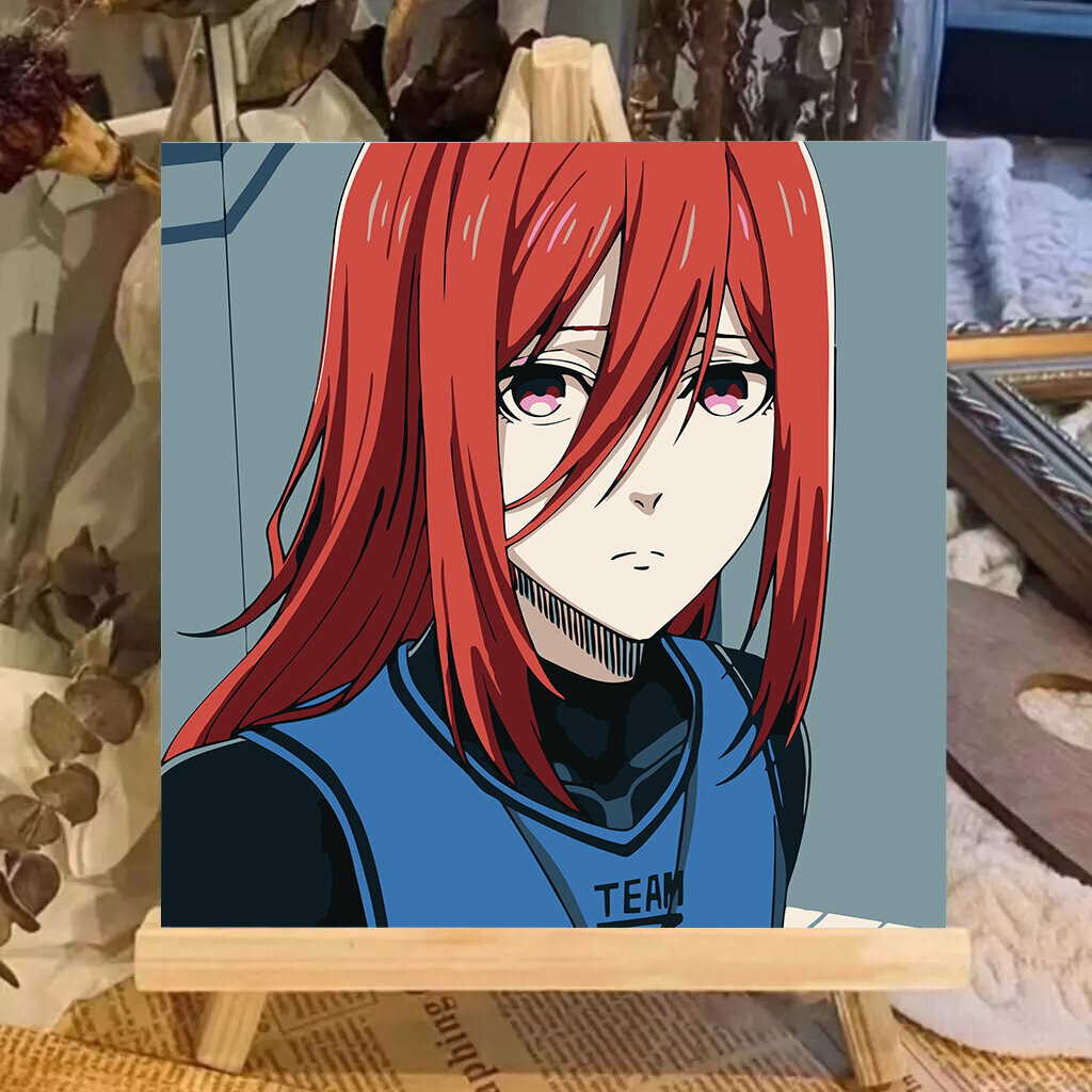 Bungo Stray Dogs Осаму Дадзай DIY Цифровая масляная живопись Раскраска ручной работы Накахара Чуя Аниме товары Акриловая живопись