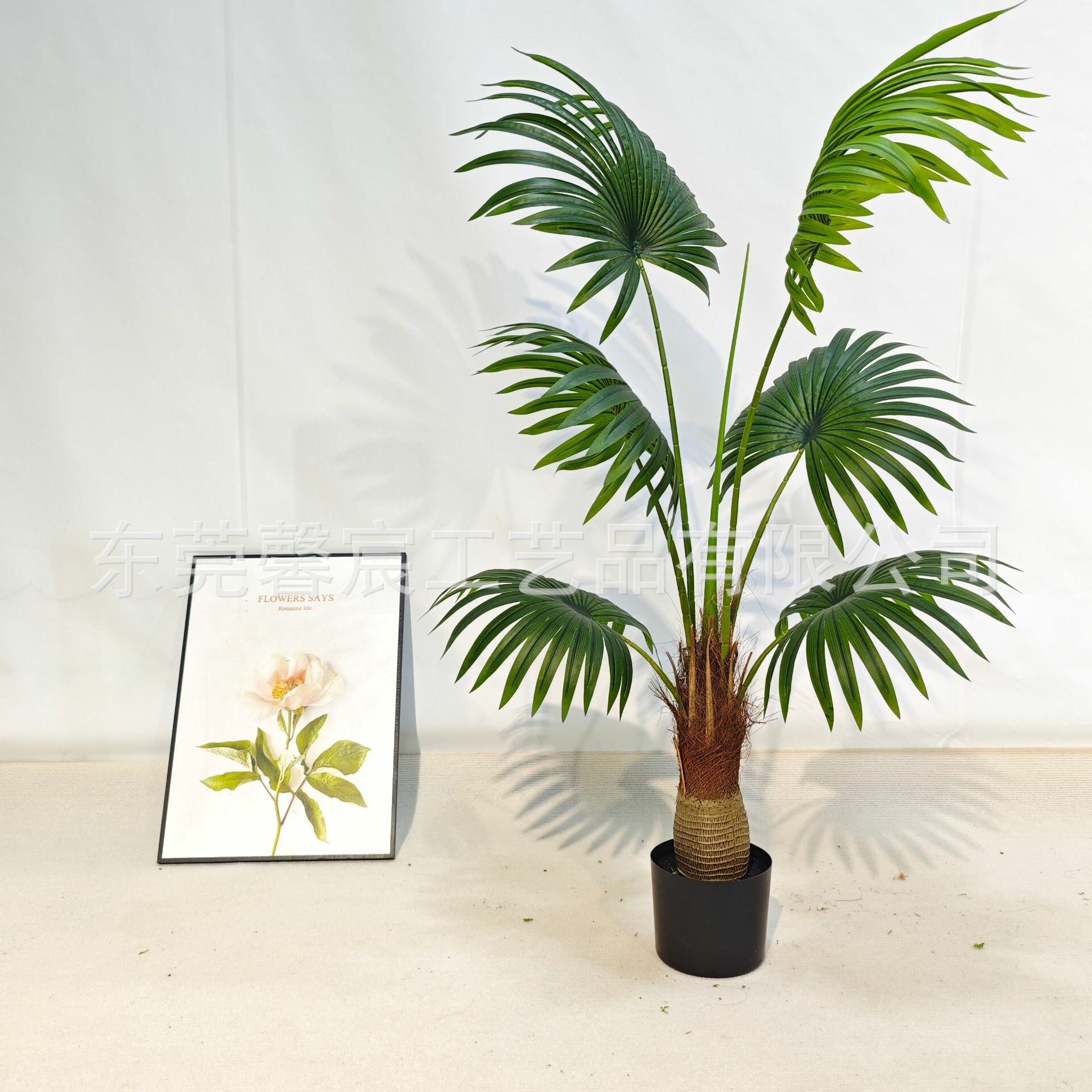 Искусственное зеленое растение для ландшафтного дизайна, искусственная пальма, декор для дома и офиса, садовая арт-сцена, композиция
