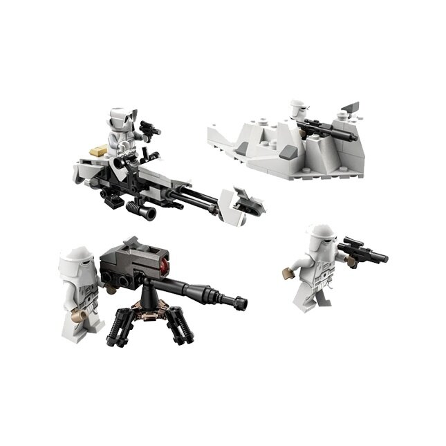 LEGO Star Wars Коллекция Спасательная Команда Боевая Набор Конструкторов 105 шт. 75320