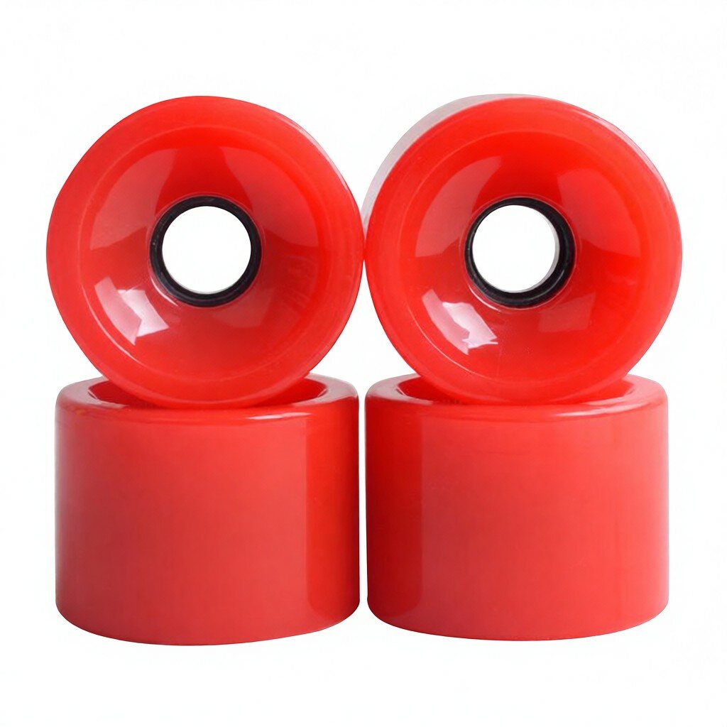 4 штуки Колеса для скейтборда 70x51mm Набор колес для лонгборда 78A PU Колеса для замены колес на лонгборде Белый Розовый Черный Красный Зеленый Голубой Небесно-голубой Прозрачно-синий Прозрачно-зеленый Смешанный цвет