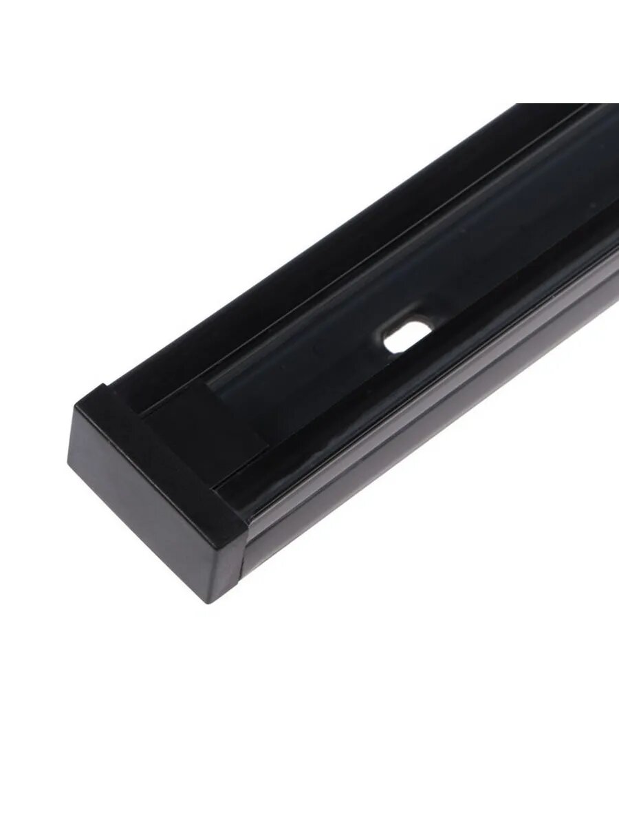 Усиленный однофазный шинопровод 1м черный