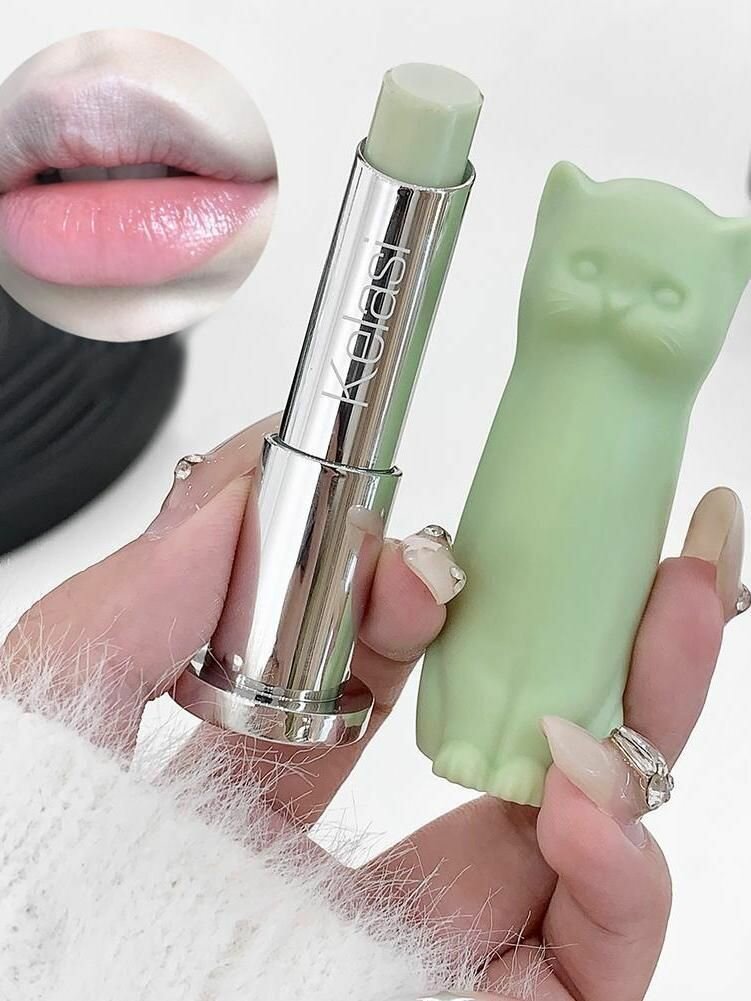 Набор бальзамов для губ увлажняющий, от трещин/Котики