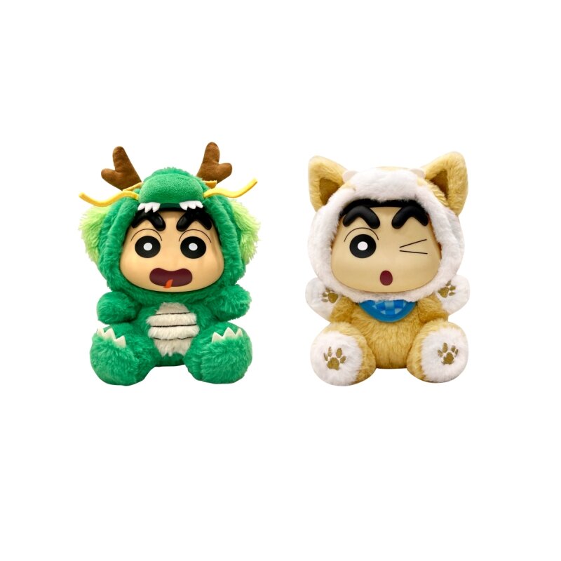 Набор коллекционных виниловых фигурок унисекс Spiritual Creations Crayon Shin Chan Mystery Boxes, 2 шт.