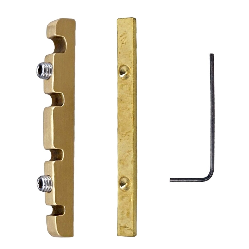 Четырехструнный электрический бас из латуни qin pillow 38x3,5x4,5 мм