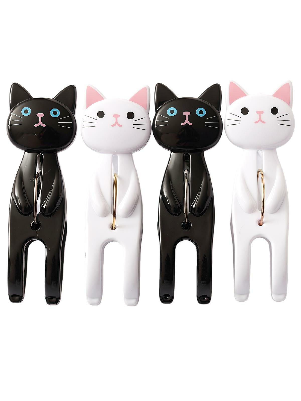 Нескользящие зажимы для одеяла, прищепка для ванной, Милые прищепки в форме кошки