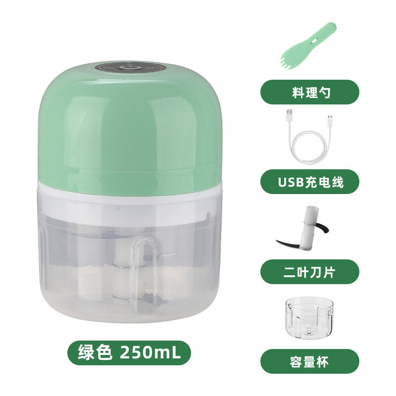 Электрический измельчитель чеснока, процессор для детского питания, беспроводной мини-измельчитель чеснока, оптовая продажа