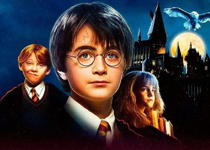 Алмазная Мозаика "Гарри Поттер" 40*50 См, Безрамная, Идеальна Для Дома, Украшения, Подарков.