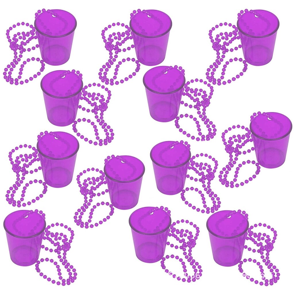 12ШТ Рюмка Ожерелье Рюмки Чашка Невесты Рюмка на Шейке из Бисера