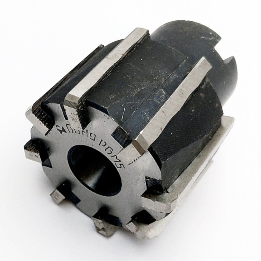 Развертка насадная 2364-0382 со вставными ножами d60 Н9(А3) Р6М5 (L-70мм, l-43мм, d-60мм, d1-22мм, z-8, ф-15°) ГОСТ 883-80