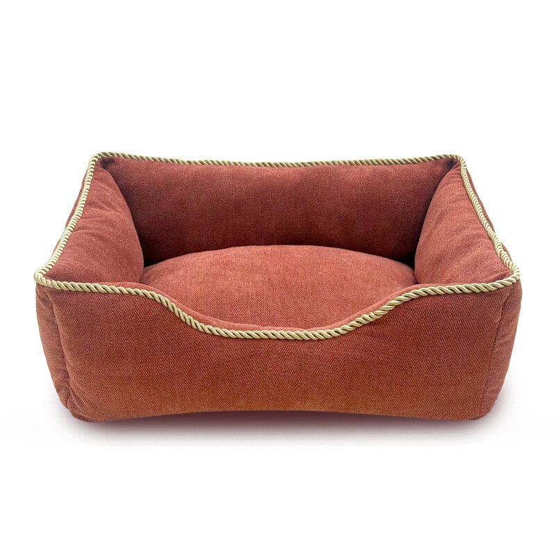 Специально для маленьких и средних собак, прочный водонепроницаемый собачий диван, не прилипающая собачья лежанка, съемная и моющаяся, теплая зимняя собачья будка