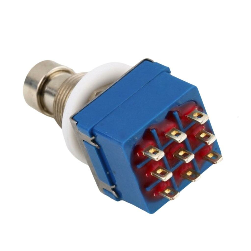 Гитарный эффект-педаль 3PDT, 9-контактный тумблер, 5 шт.