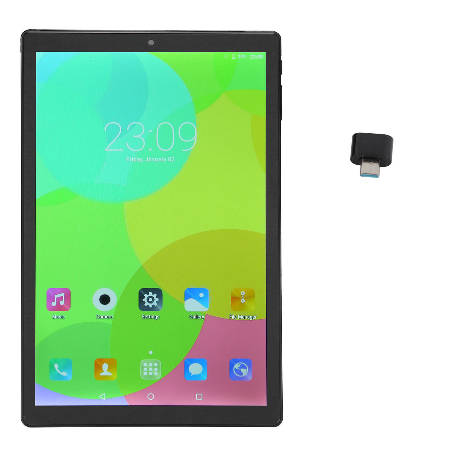 Черный планшет 10,1 дюйма IPS 2560x1600 6 ГБ ОЗУ 128 ГБ ROM ROM OCTA COR CPU 5000MAH HD таклат для офисной школы Дом 100–240 В ЕС плагин