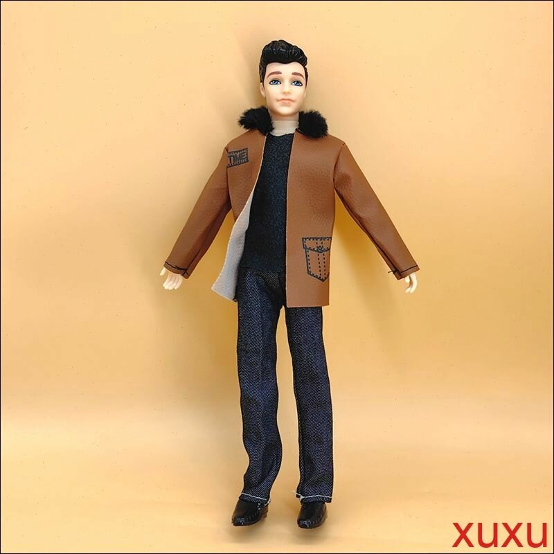 Кукла парень шарнирная для девочек, куколка мальчик ростом 30 см, упакована в пакет