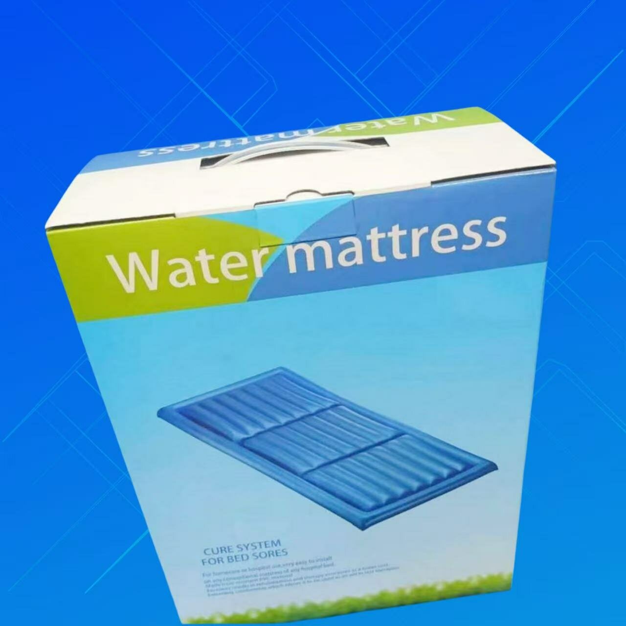 2026 Новейший источник фабрики ПВХ утолщенный водяной матрас с водяным охлаждением для реабилитации взрослых, портативный складной надувной матрас