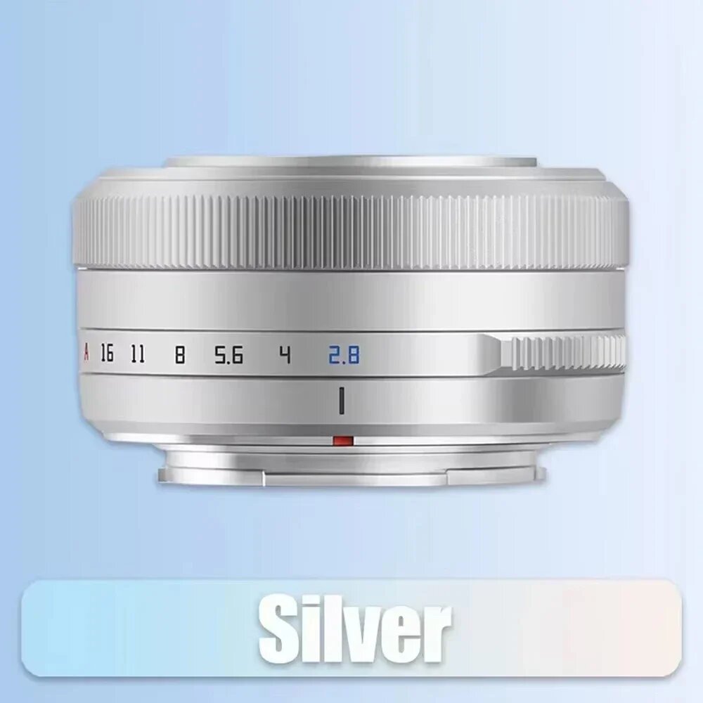 Объектив TTArtisan 27mm F2.8 Silver для Fujifilm XF