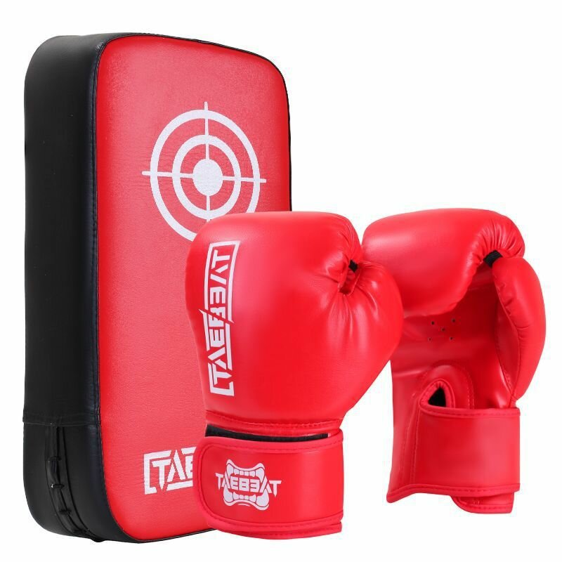 Боксерские перчатки для детей и взрослых, тренировочные мишени для ног, перчатки для работы с мешком, перчатки для бокса и муай-тай, набор мишеней.