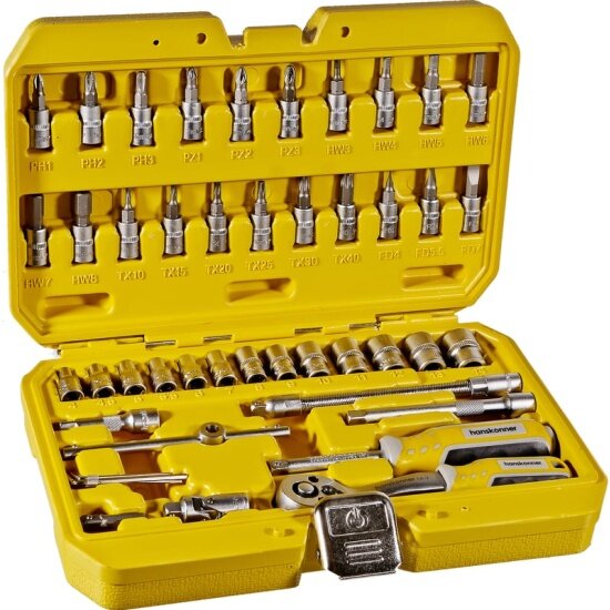 Набор инструментов Hanskonner 46 предметов, HK1045-20-S46