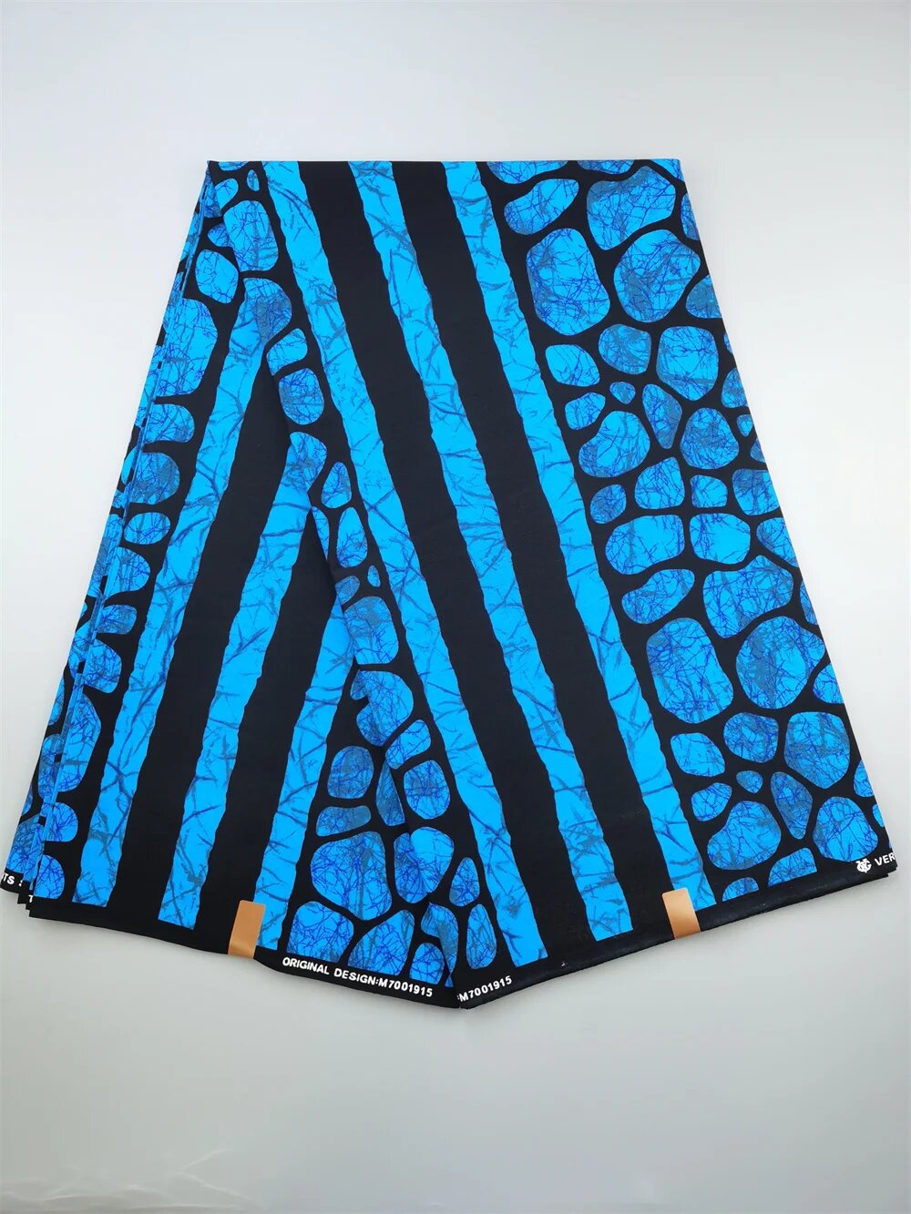 Африканская ткань Анкара 100% хлопок 6 ярдов прозрачный