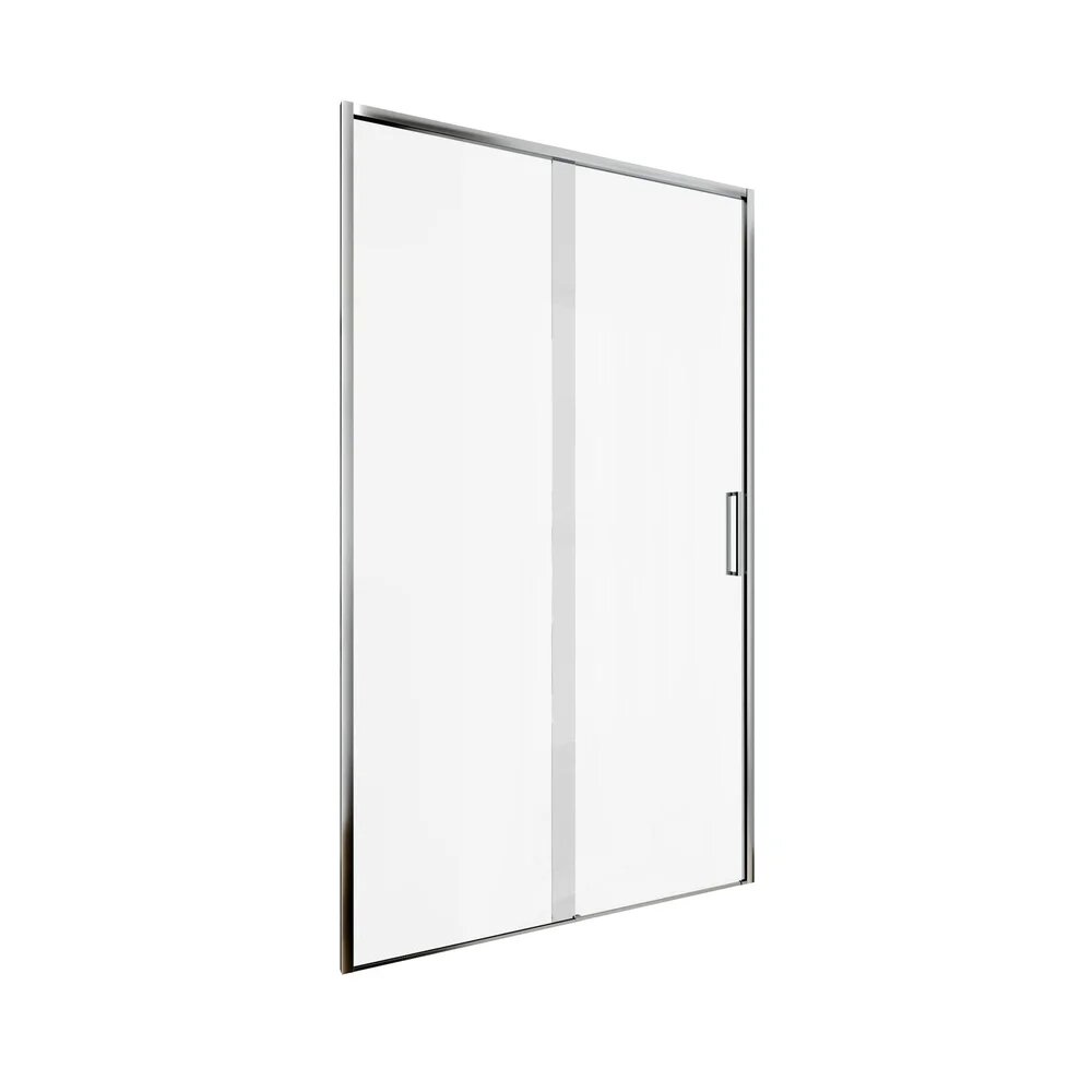 Душевая дверь в нишу Aquanet Pleasure Evo AE65-N110-CT стеклянная, раздвижная, 110 см, одностворчатая