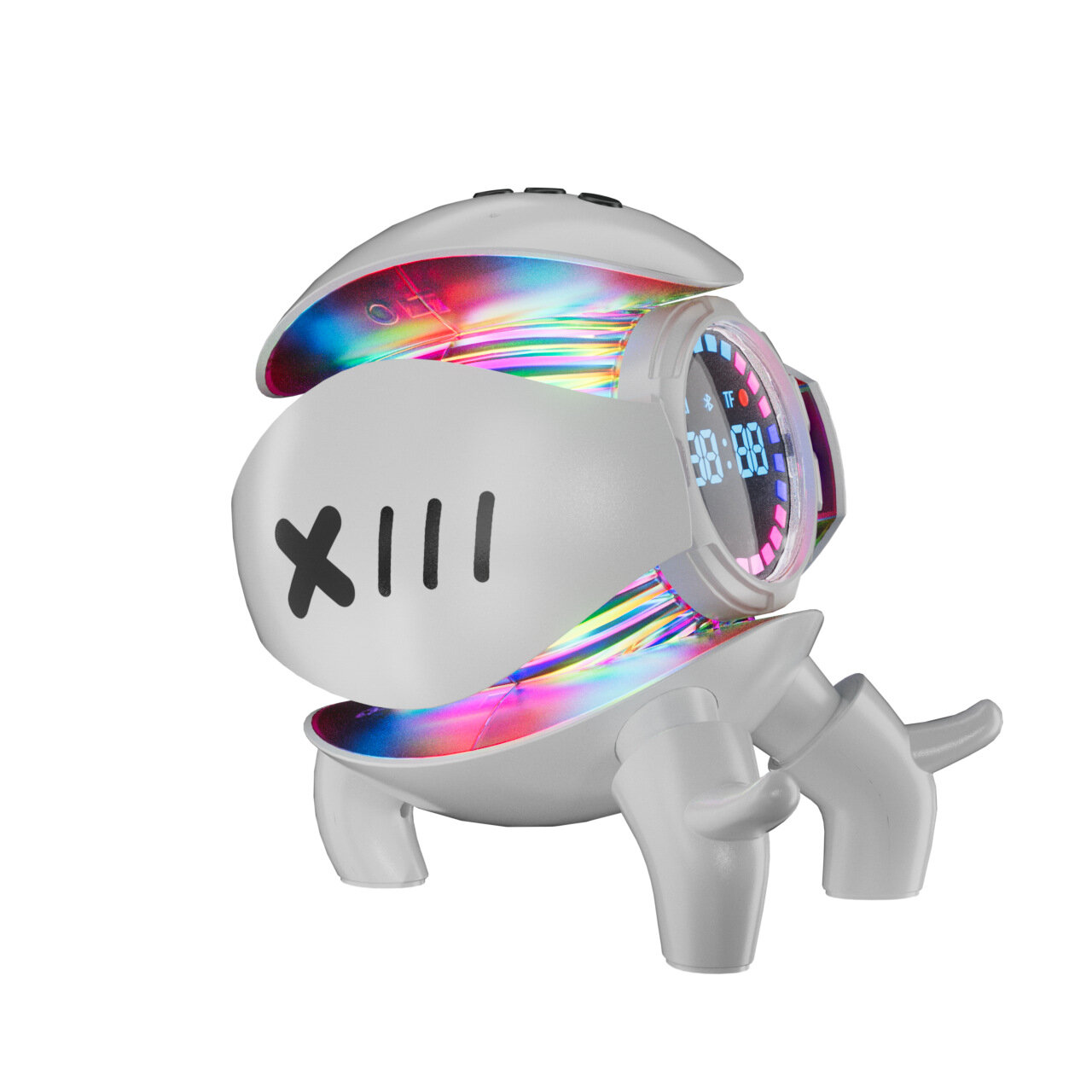 Новинка 2025 года: умная колонка Beanbag AI Speaker Deepseek с Bluetooth, настольная колонка для офиса в стиле Mecha Little Monster.