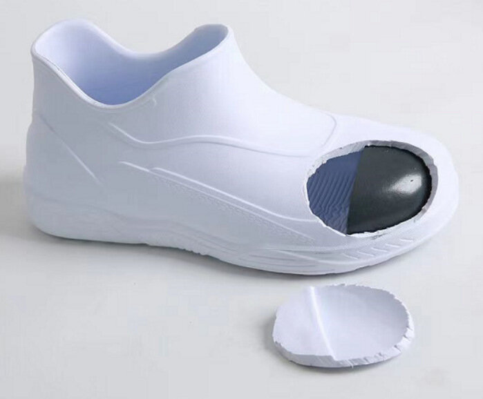 Обувь для шеф-повара, противоударная, противопрокольная, с металлическим носком, мужская, нескользящая, водонепроницаемая, маслостойкая, кухонная, легкая, рабочая обувь, безопасная обувь