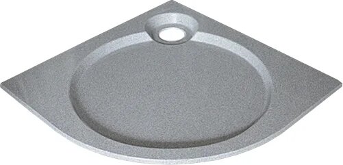 Поддон для душа GuteWetter Deluxe 90x90x2 R 90x90 см, угловой, низкий, российский