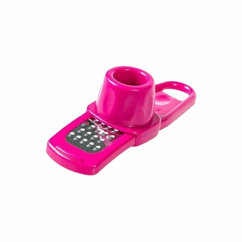 Терка для чеснока маленькая ручная с держателем