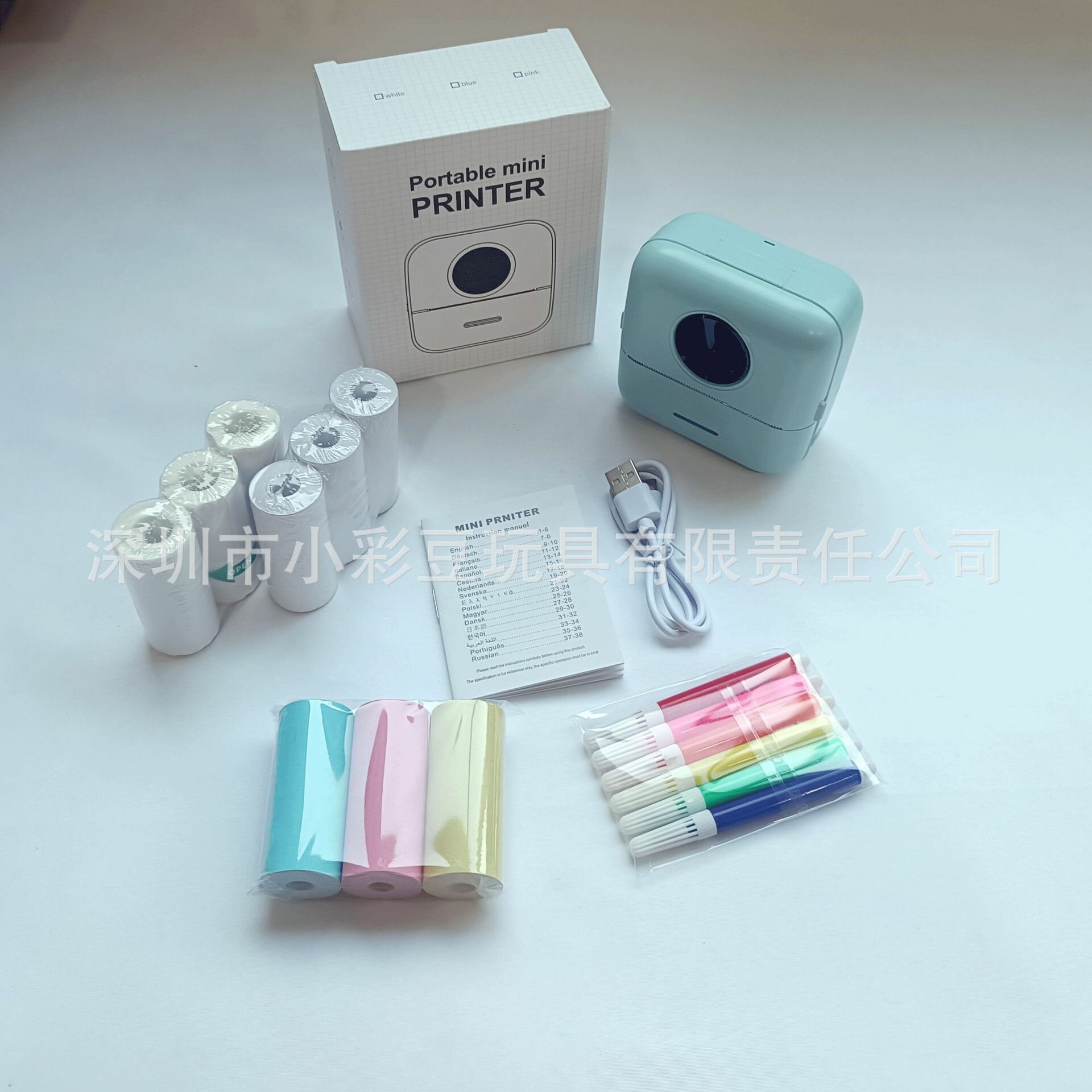 Кросс-бордерный принтер для домашнего использования, специальный для студентов, термопечать фотографий, подключаемый к мобильному телефону