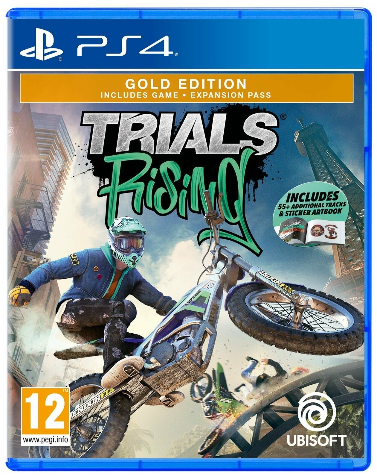 Trials Rising - Gold Edition (английская версия) (Игра на диске) (PS4)