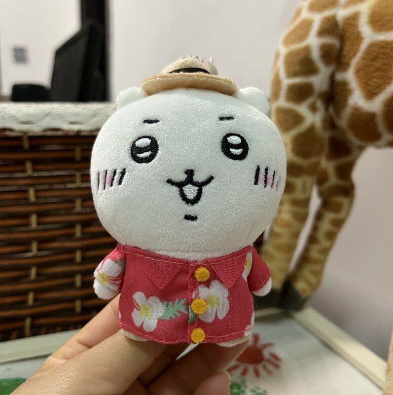Chiikawa usagi мультяшный плюшевый брелок с коротким ворсом для коллекционного подарка, chiikawa