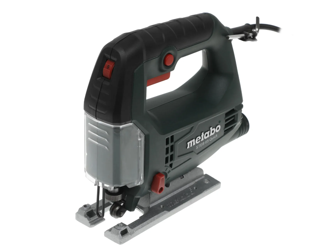 Лобзик Metabo "STEB 65", электрический, для дерева, пластика, металла