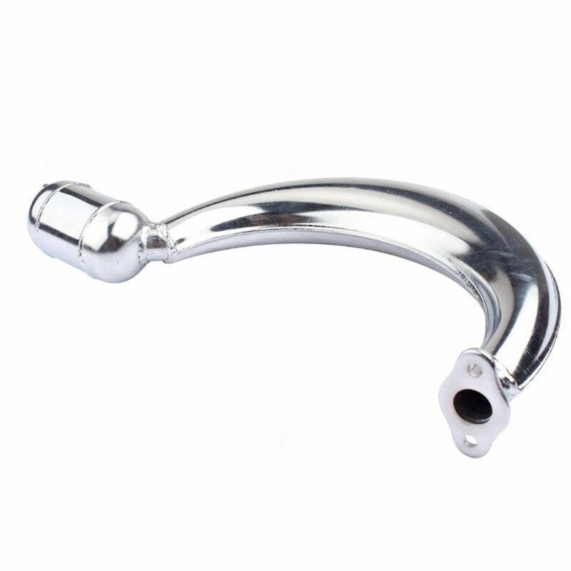 Выхлопная труба мотоцикла для двигателя электровелосипеда 49 куб. см, 50 куб. см, 60 куб. см, 80 куб. см, 100 куб. см, глушитель двигателя