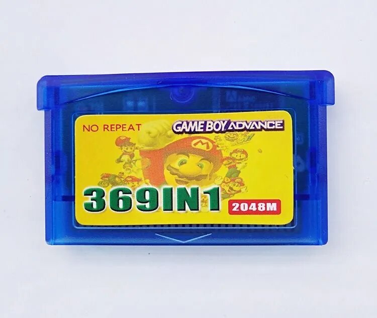 Игровой картридж Game boy Advance 369 в 1, коллекция Super Combo Classic, для консоли GBA GBM SP NDS NDSL