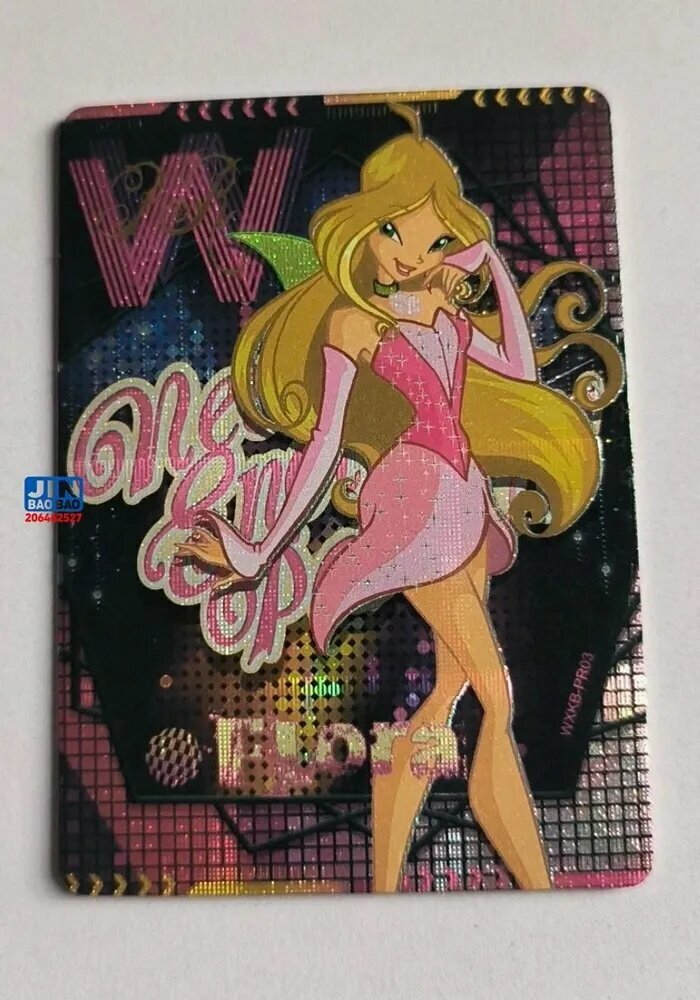 Winx Club Magic Fairy Черная PR Limited Edition Карточка, карта / Официальный мерч Winx / Коллекционная карточка Винкс / Для фанатов