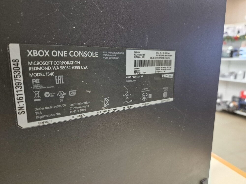 Игровая приставка Xbox one 500 GB, Б/У