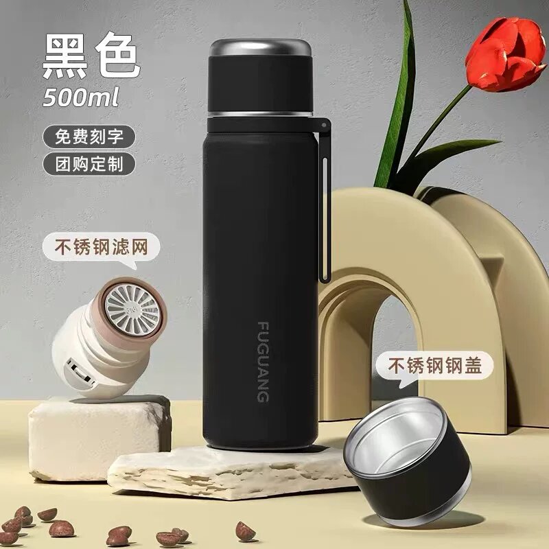 Детская термокружка Fuguang, портативная вакуумная бутылка для воды из нержавеющей стали 316 для мальчиков и девочек,