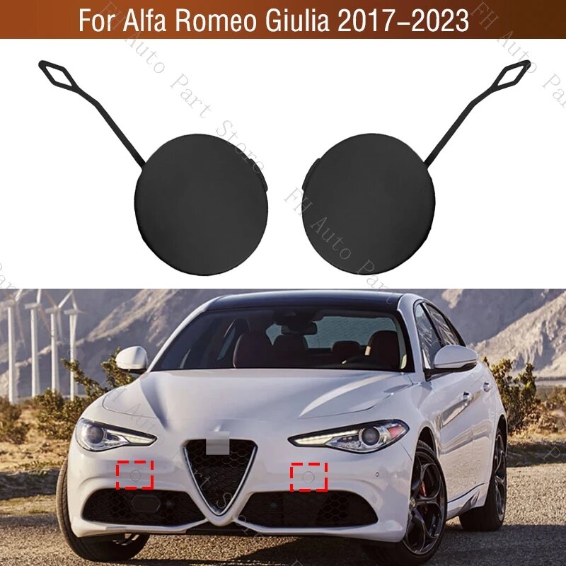 Крышка бампера Alfa Romeo Giulia 2017-2023, правая, цвет: 1pc right