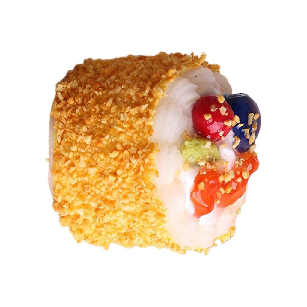 Реалистичная искусственная модель торта, Желтый