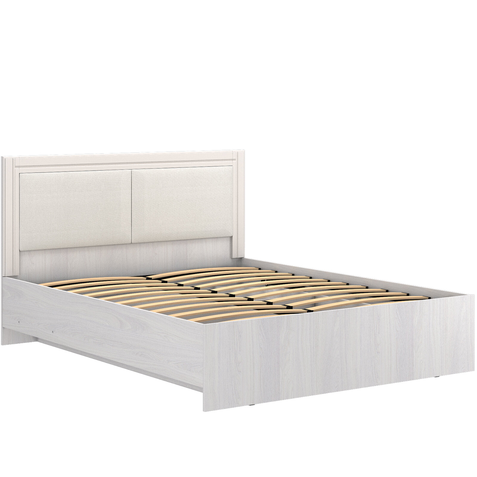 Кровать с ортопедическим основанием и подъемным механизмом Андрэа №16ПМ, Крем, Аквилон