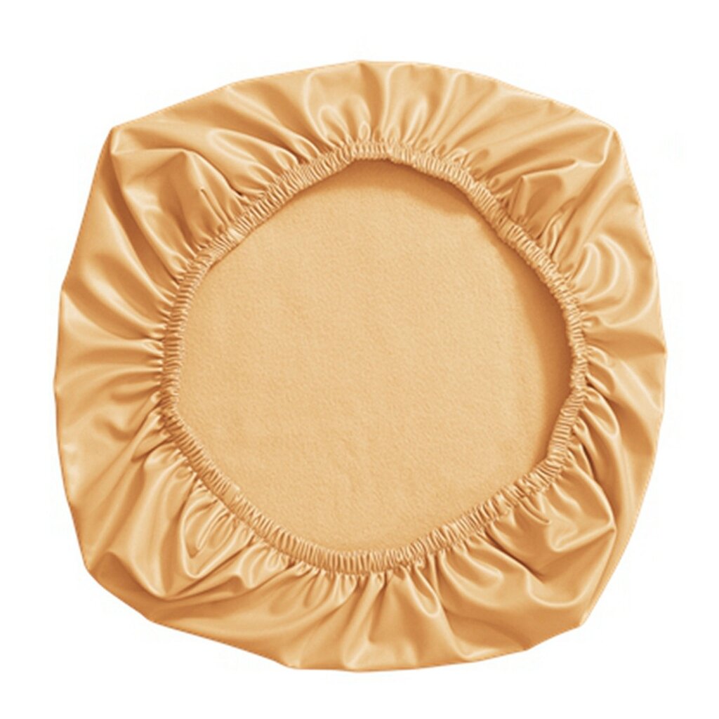 Водонепроницаемый эластичный чехол для подушки из искусственной кожи для лица офисного кресла-светло-желтый